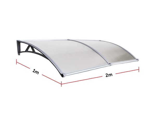 Buy DIY Outdoor Awning Cover 1mx2m with Rain Gutter - MyDeal Australia