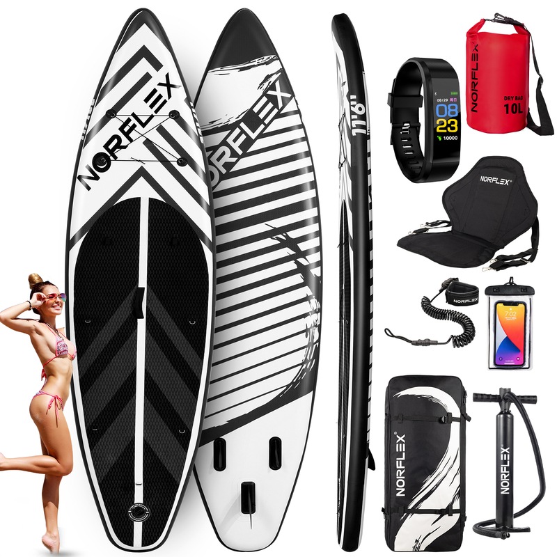 Buy NORFLEX 10ft 11ft 6" Inflatable Stand Up Paddle Board SUP ...