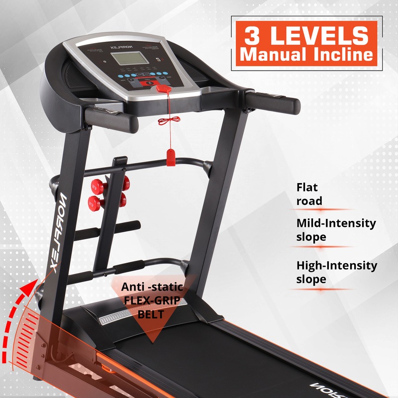 Buy NORFLEX Electric Treadmill Incline Home Gym Exercise Machine ...
