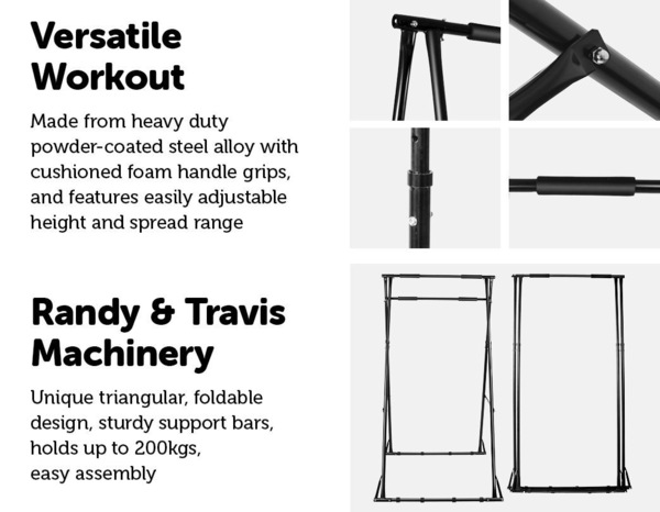 Buy Pull-up Bar Free Standing Pull up Stand Sturdy Frame Indoor Pull ...