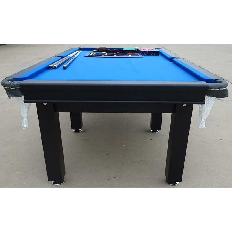 Buy 8FT Pool Table Billiard Table Snooker Table 25mm Table Top With Net ...