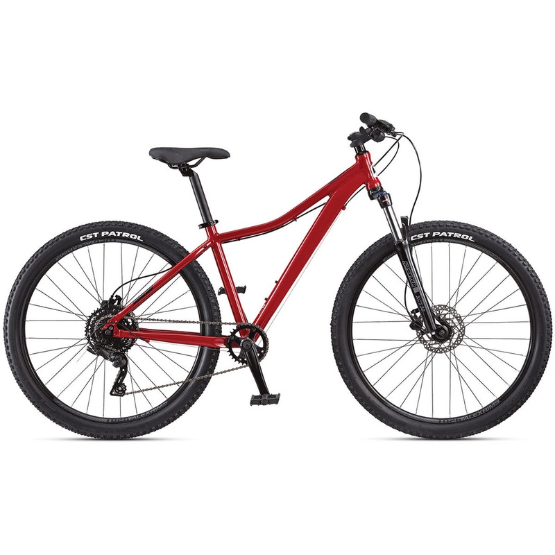 Buy Breakout Ladies Hardtail MTB 9 Speed microSHIFT Advent 27.5*16 - Dark Red - MyDeal