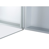 Buy Pencil Edge LED Mirror Shaving Cabinet with Mirror Touch Sensor ...