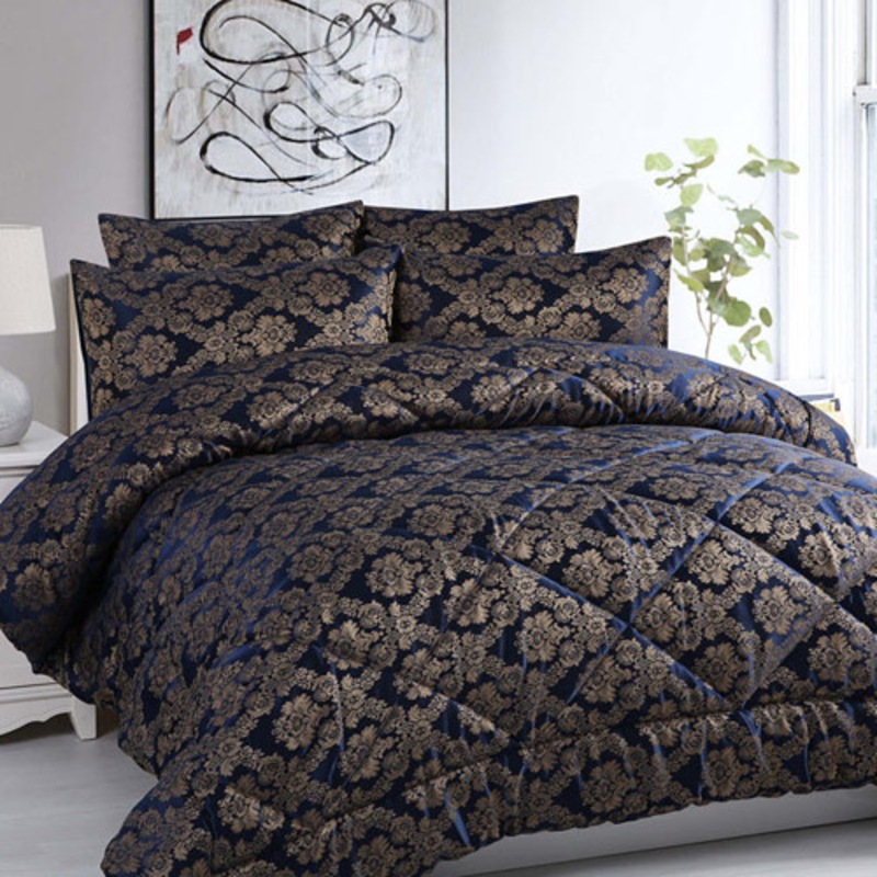 Buy European Inspired 5 Piece Bedspread Comforter Sets - MyDeal
