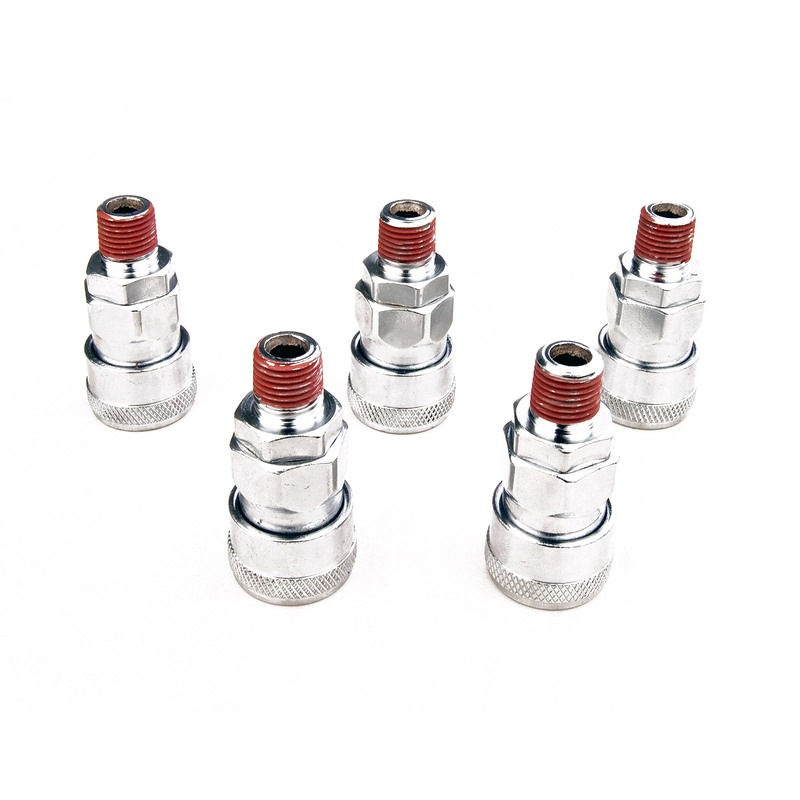 Buy 1/4" Air Nitto Connector Coupling Female X5 - MyDeal Australia