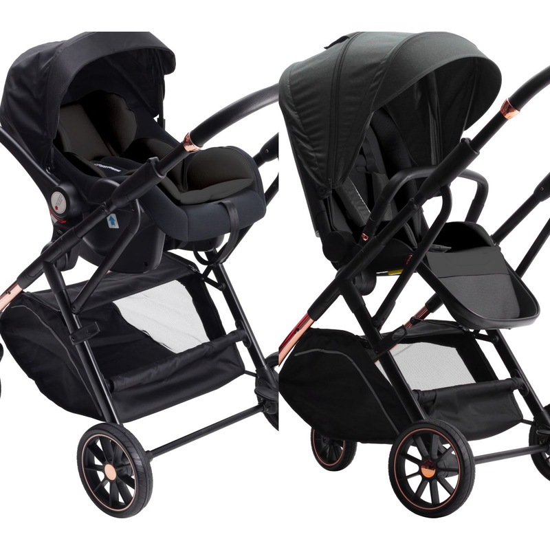 Buy Destiny Aluminium Alloy 3in1 Baby Pram with Carry Cot Baby Stroller ...
