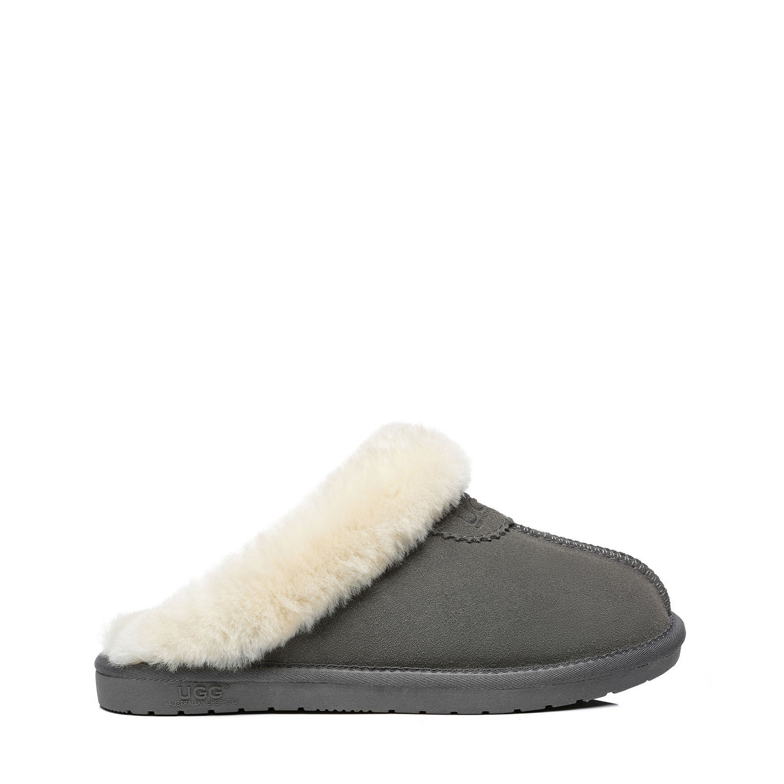 Buy UGG Morgan Scuff 100% Sheepskin Slippers Sheepskin Wool Lining Size ...