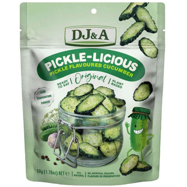 Buy DJ&A Pickle-Licious Pickle Flavoured Cucumber - MyDeal Australia