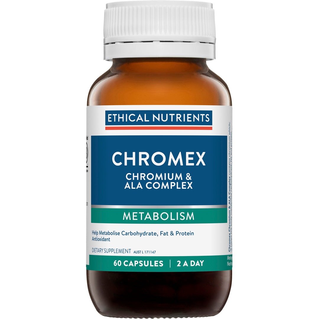 Buy Ethical Nutrients Chromex Chromium & ALA Complex - MyDeal Australia