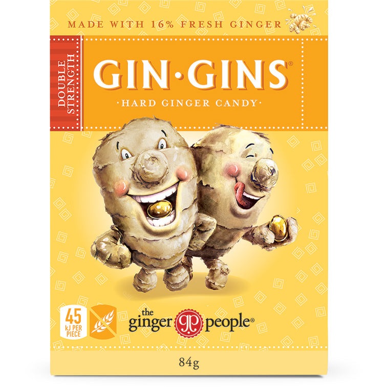 Buy The Ginger People Gin Gins Double Strength Hard Ginger Candy ...