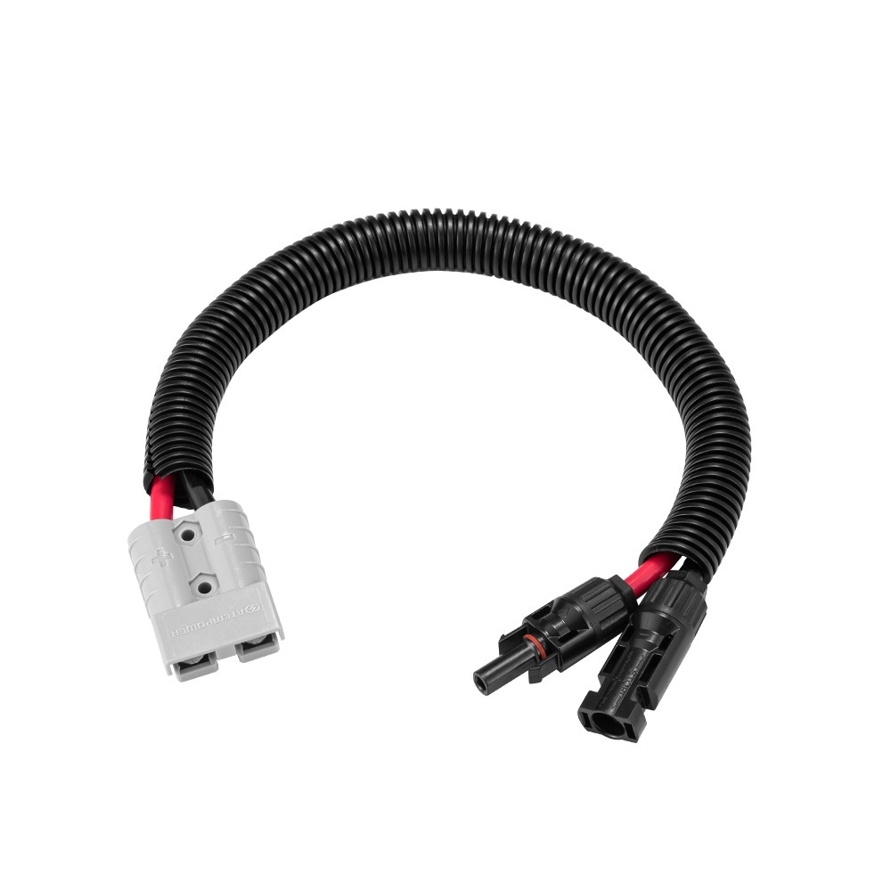 Buy Atem Power 50A Anderson Style Plug To Solar Panel Connector 35cm ...