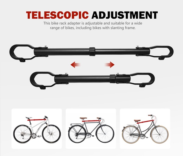 Buy SAN HIMA Bicycle Bike Bar Conversion Adaptor For Car Racks Y Frame ...
