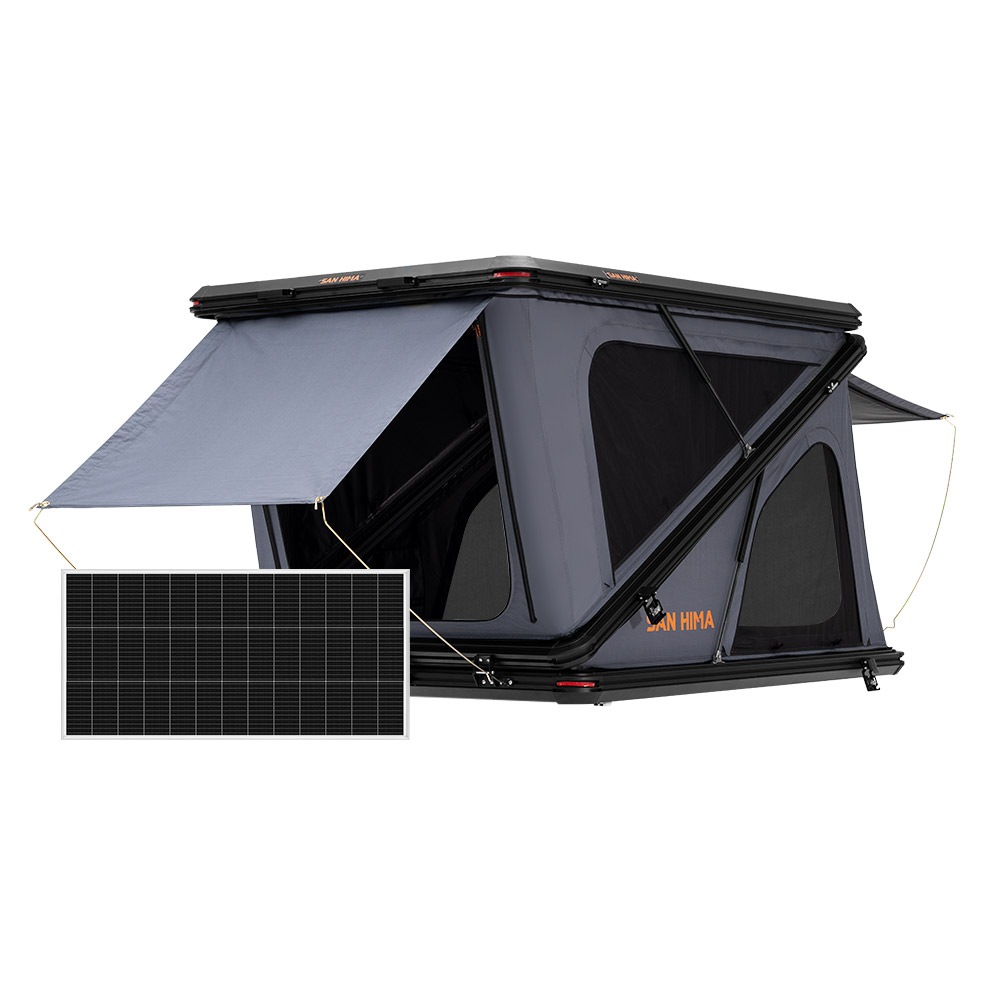 Buy San Hima Kalbarri Z Roof Top Tent Hardshell With Ladder + 200W ...