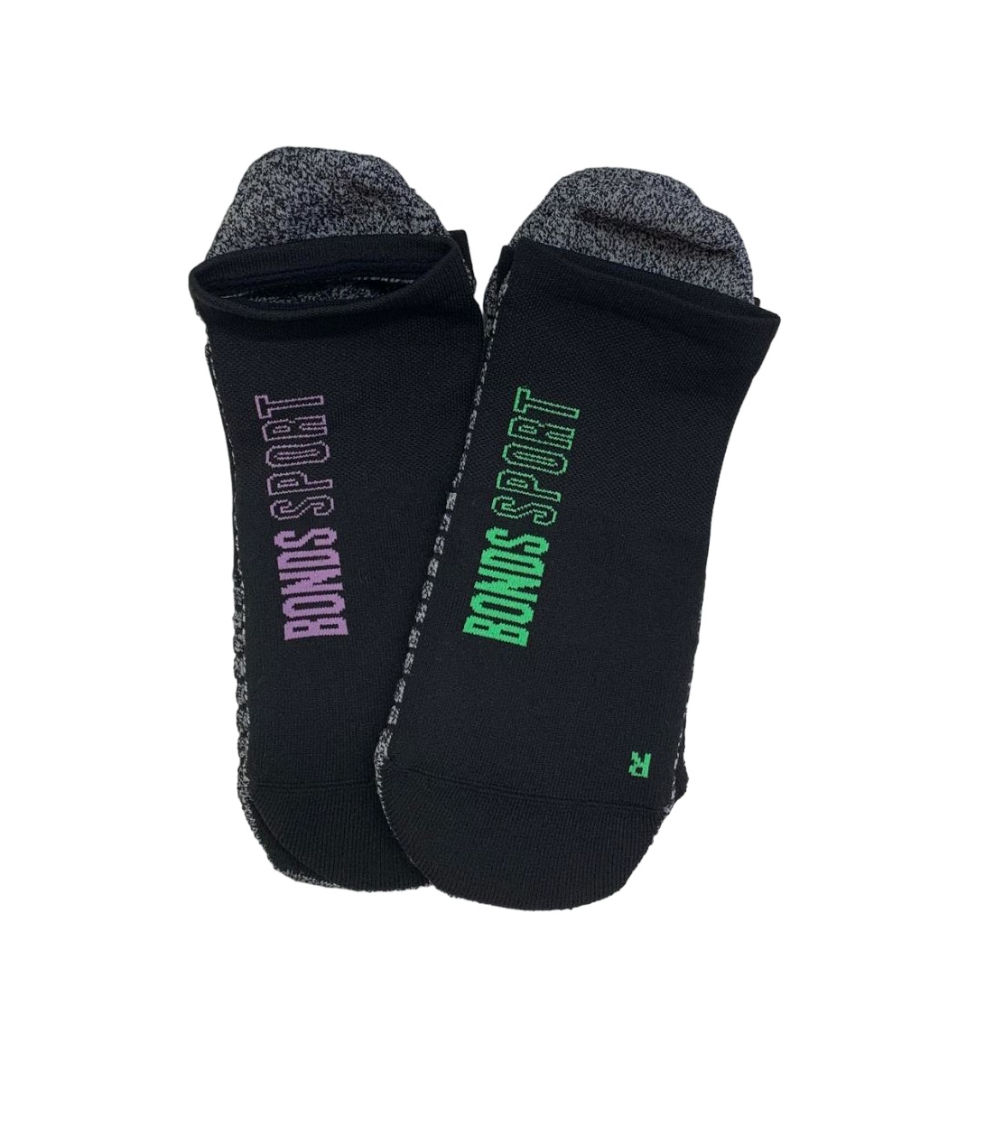 Buy 10 Pairs Womens Bonds No Show Sport Tech Socks Black Multi Footlets ...