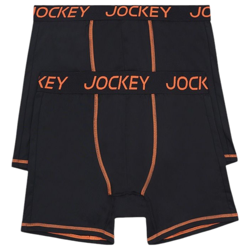Buy 10 X Mens Jockey Performance Active Midway Micro Trunks Black ...