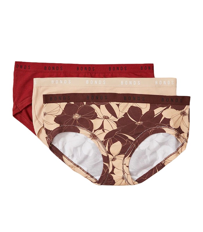 Buy 12 Pairs X Bonds Womens Cottontail Midi Underwear 24K - MyDeal ...