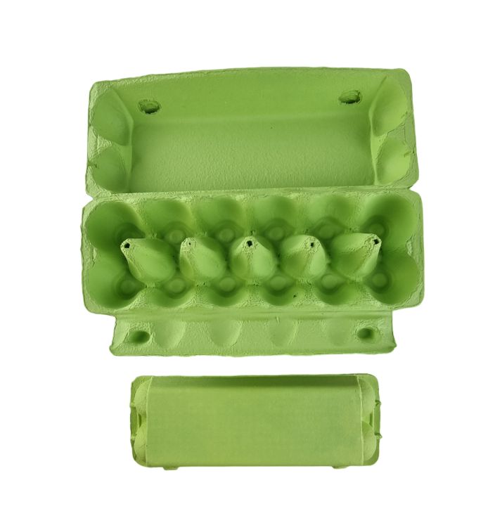 Buy 150 X Lime Green Full Dozen Carton 12-Egg Recyclable Egg Cartons ...