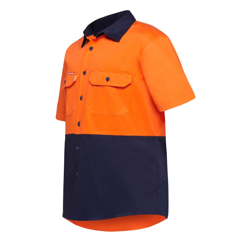 Buy 3 X Hard Yakka Core Hi Vis 2 Tone Short Sleeve Lightweight Vented