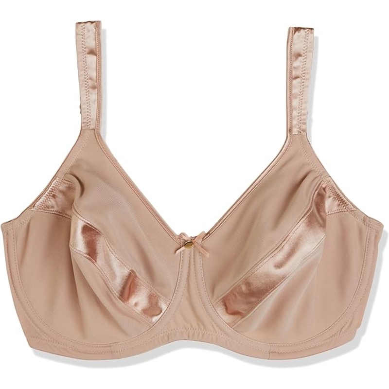 Buy 4 X Hestia Womens Classic Minimiser Non-Contour Underwire Bra Skin - MyDeal