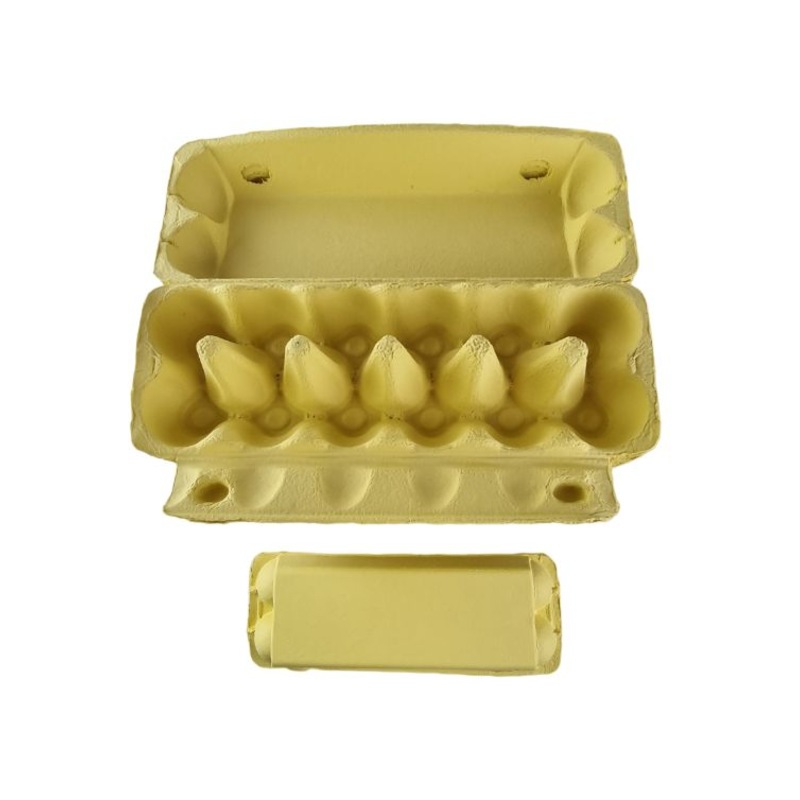 Buy 50 X Yellow Full Dozen Carton 12-Egg Recyclable Egg Cartons - MyDeal