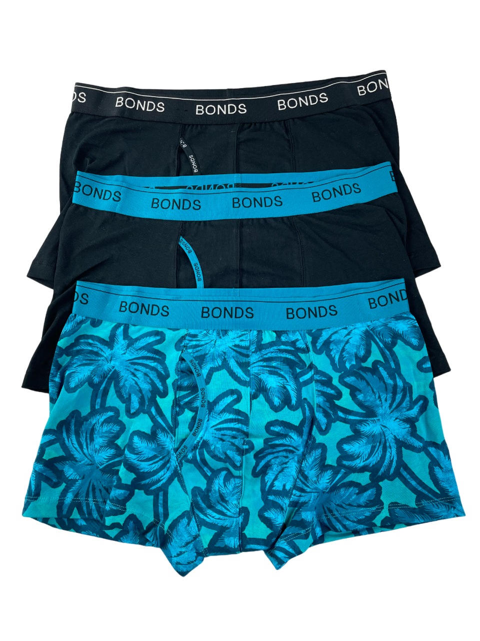 Buy 6 X Bonds Guyfront Trunks Mens Underwear Undies Teal/Black - MyDeal ...