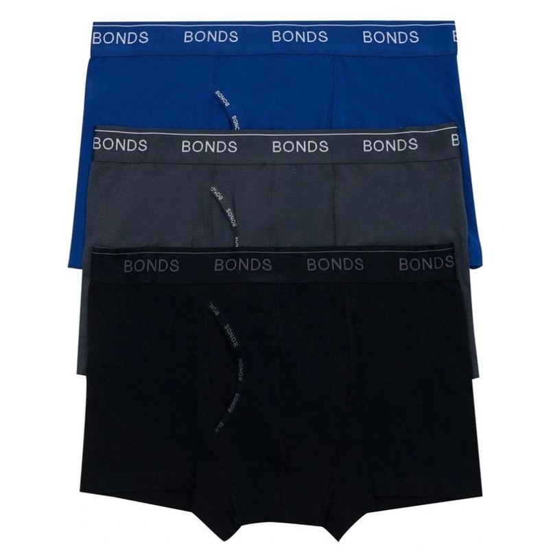 Buy 6 X Bonds Mens Guyfront Luxe Trunk Underwear - 11K - MyDeal