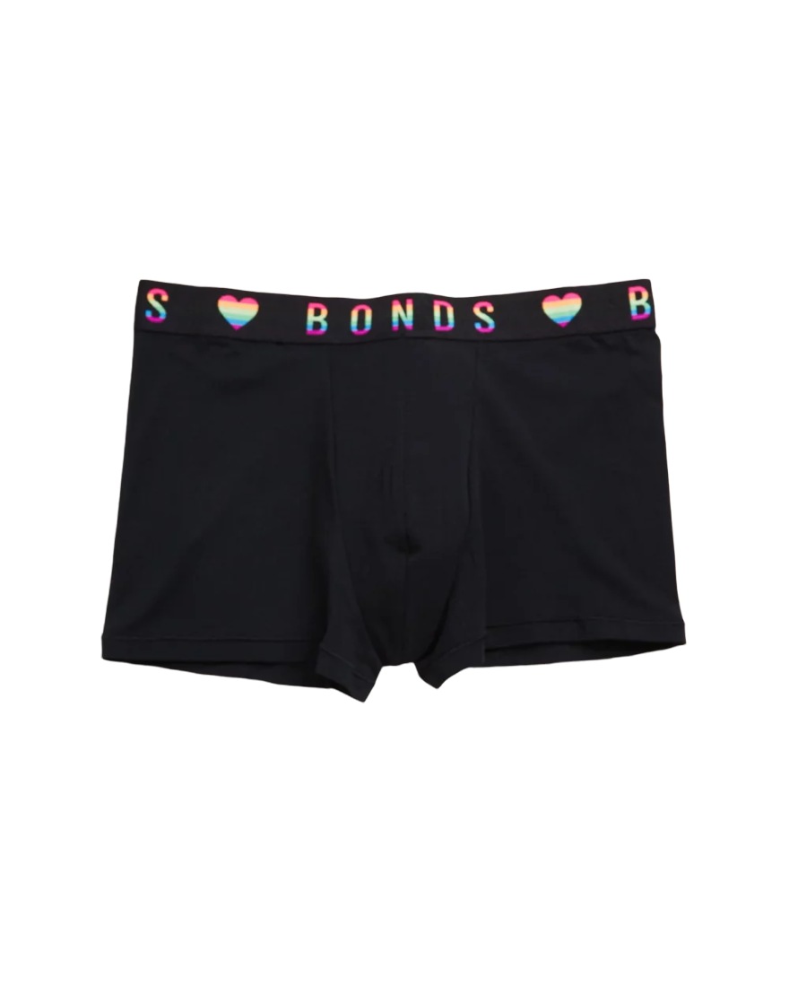 Buy 6 X Bonds Mens Guyfront Pride Trunks Underwear Undies Black ...