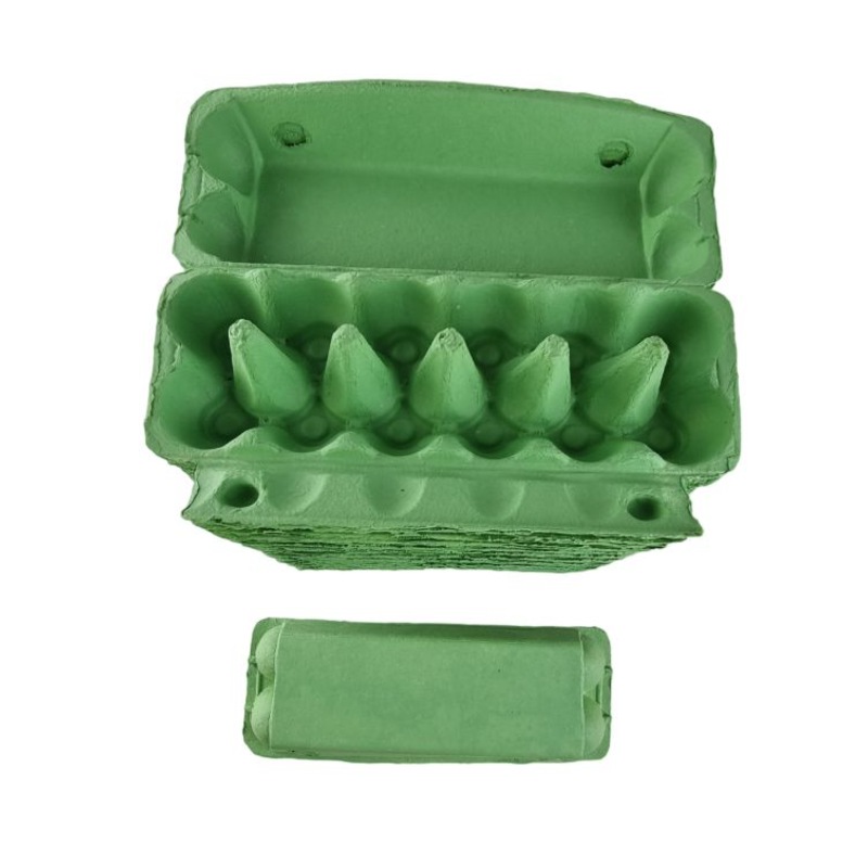 Buy 75 X Light Green Full Dozen Carton 12-Egg Recyclable Egg Cartons ...