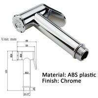 Buy HandHeld Shower Head Douche Toilet Bidet Wash Muslim Shattaf ...