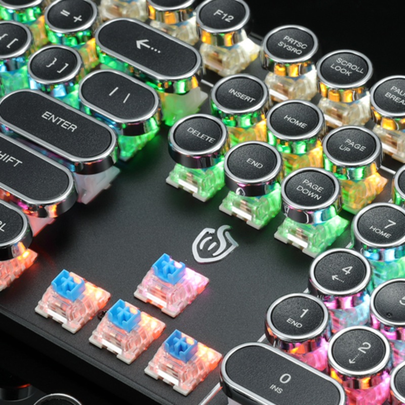 Buy TODO FULL Mechanical Gaming Keyboard Linear Blue Switch Rgb Led 104 ...