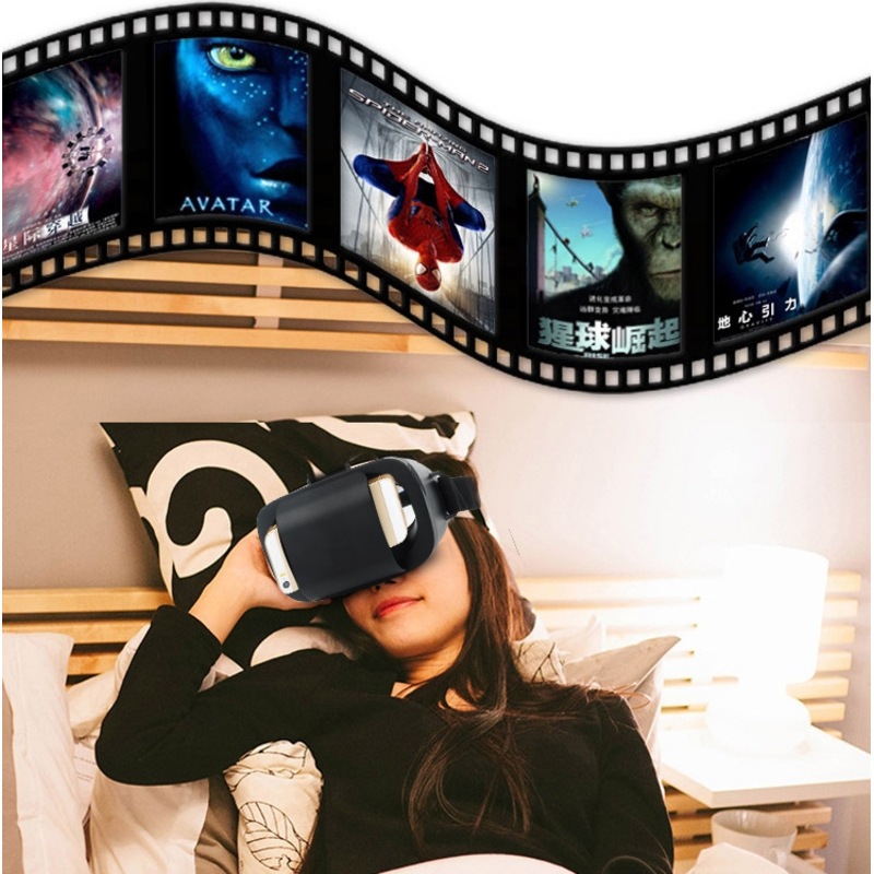 Buy Mini Vr Headset Glasses 3D Box Samsung For Iphone 6 6S Plus Virtual ...