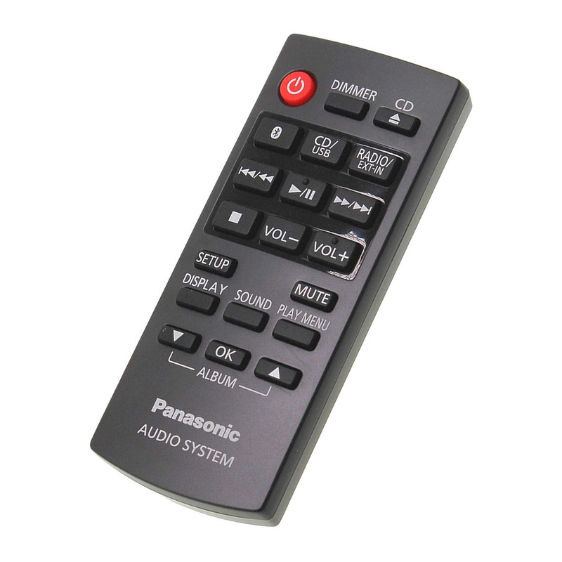Buy Original Panasonic Replacement Audio System Remote Control ...