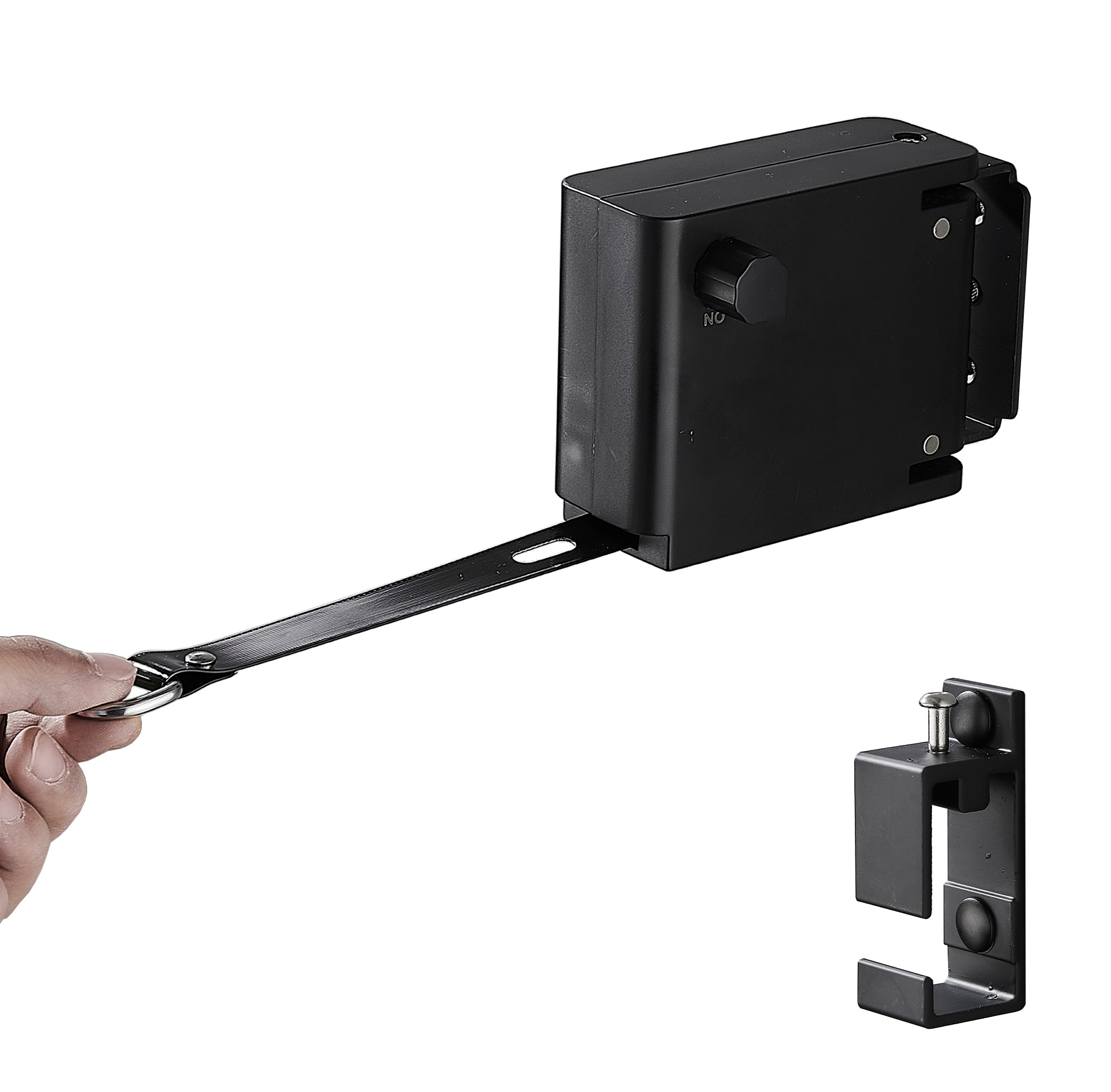 Buy Retractable Wall Mounted Clothesline Washing Line 4m Line Invisible ...