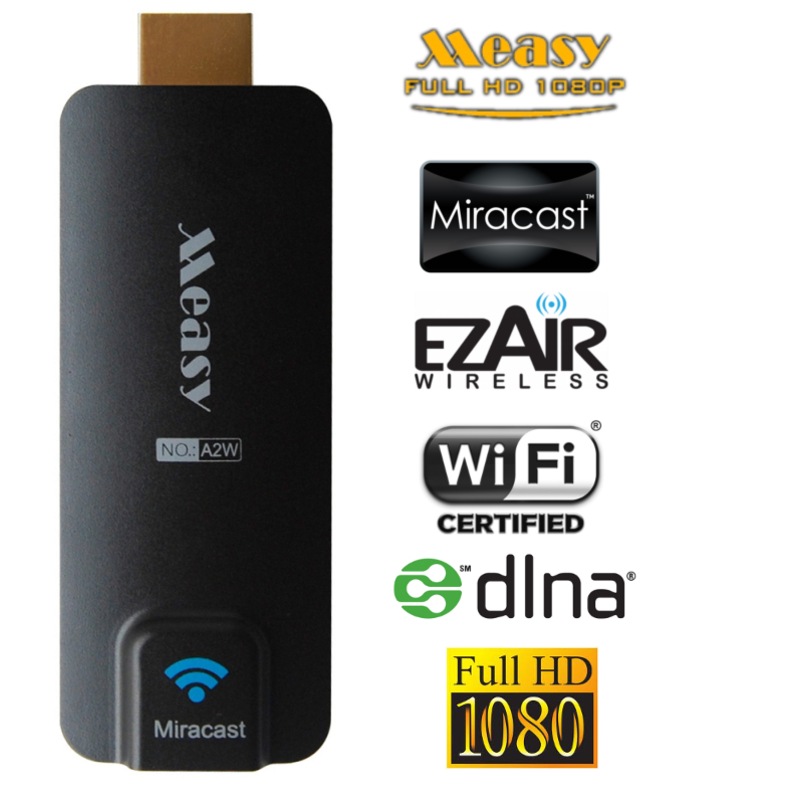 Buy Measy A2W Ezcast Miracast Dongle Ezair Dlna Hdmi Tablet Smartphone ...
