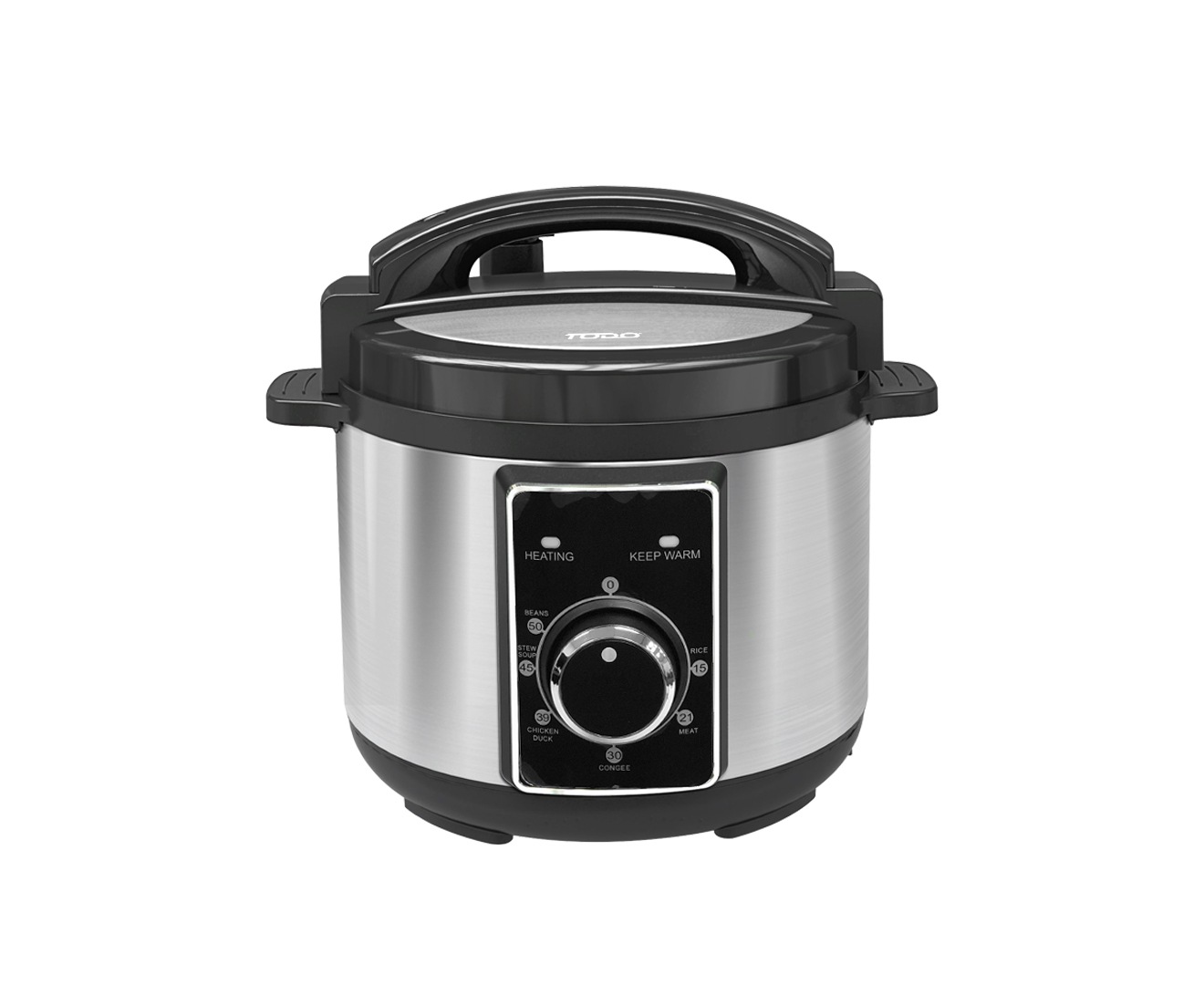 Buy TODO 2L Pressure Cooker Stainless Steel Housing Removable Cooking ...