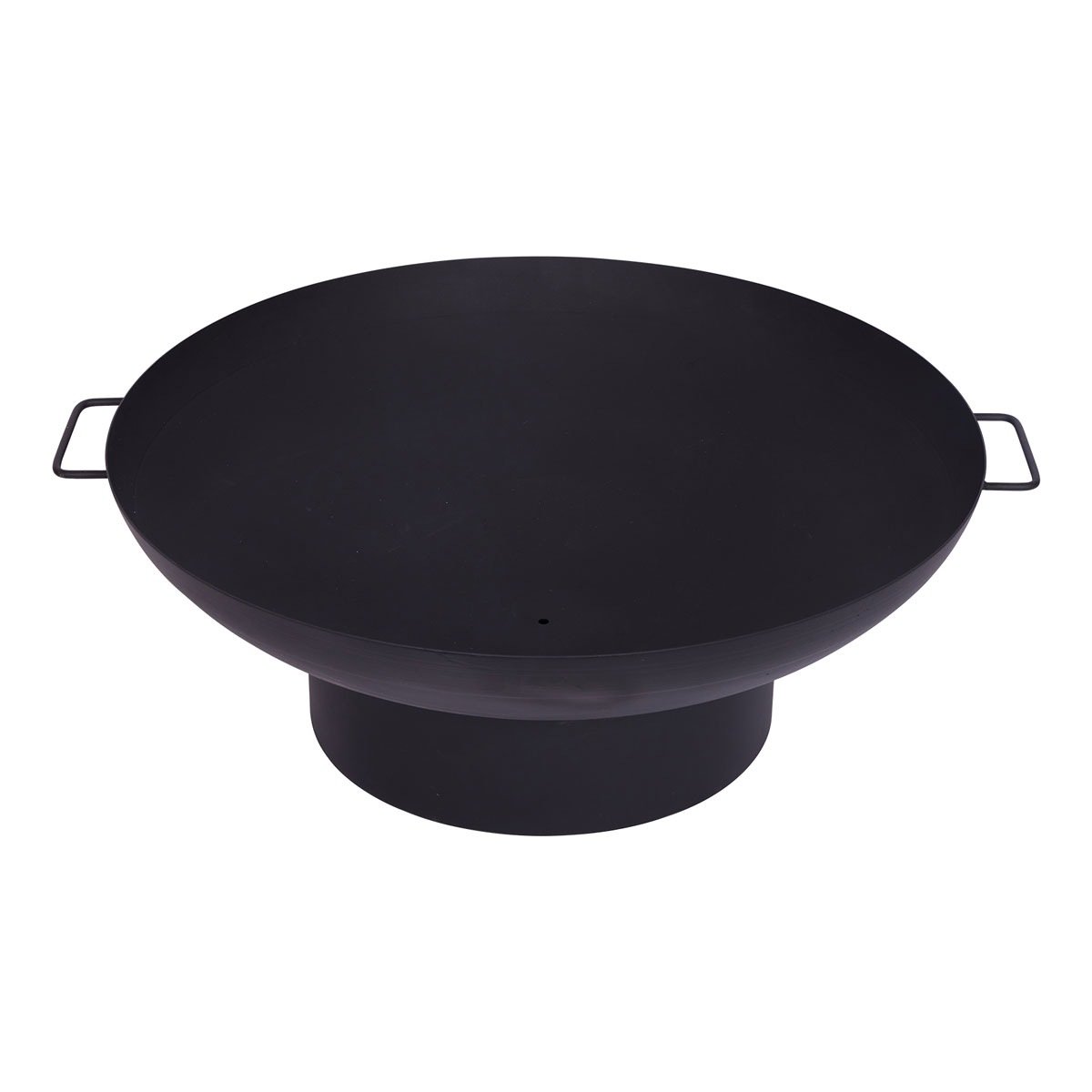 Buy Glow Brooklyn 80cm Diameter Fire Pit with Elevated Stand in Black ...