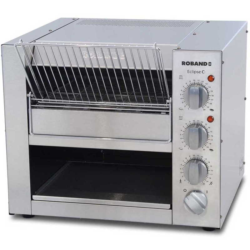 Buy Roband Eclipse Commercial 2300W 10A Bun & Snack Toaster - MyDeal
