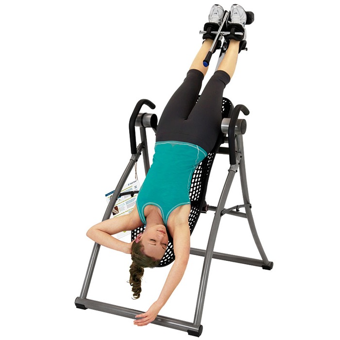 Genki Heavy Duty Folding Inversion Gravity Table 180-Degree Inversion ...