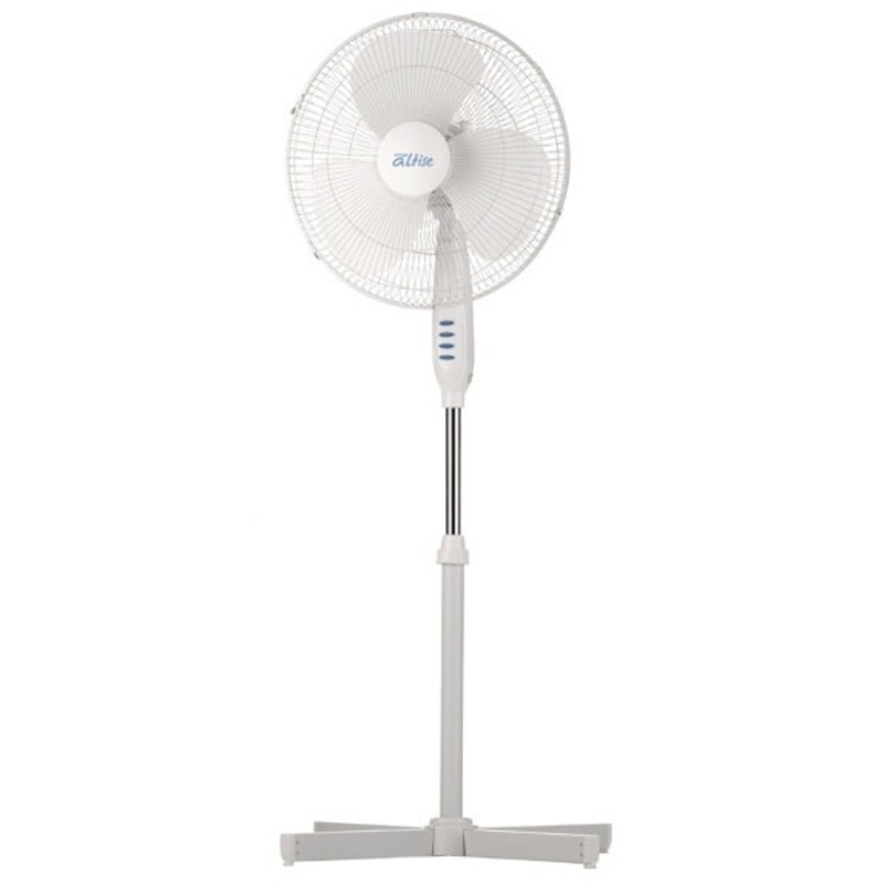 Buy Omega Altise 40cm White Pedestal Fan - MyDeal