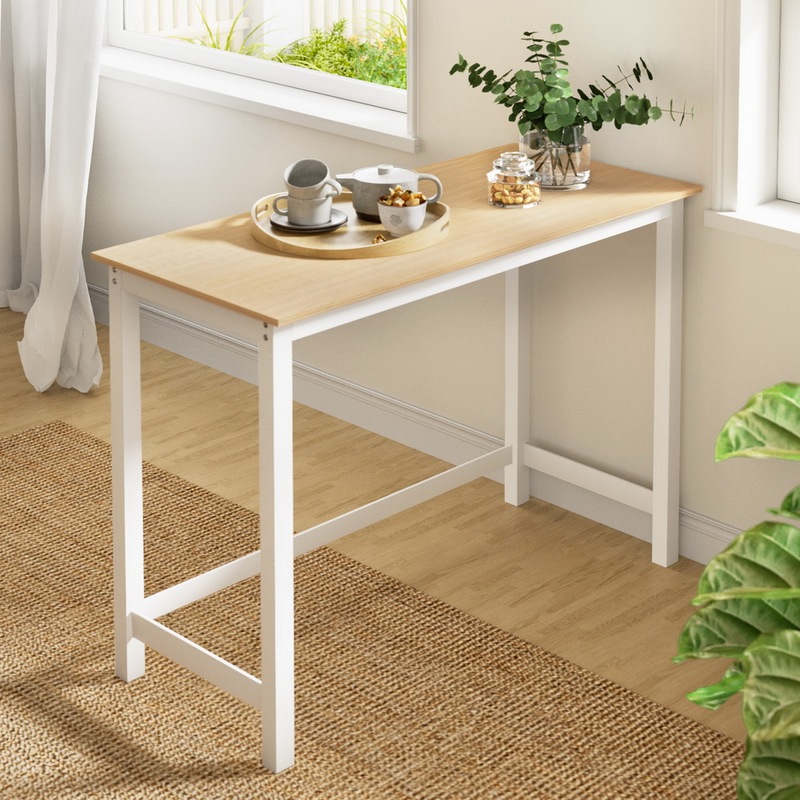 Buy Artiss Ari Bar Table 108CM Rectangular - MyDeal