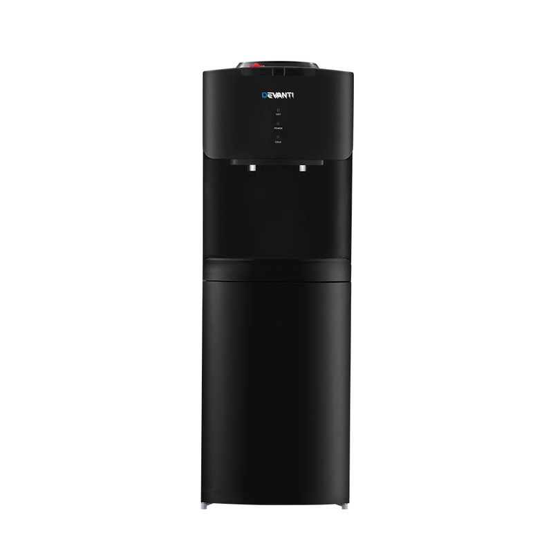 Buy Devanti Water Cooler Dispenser Stand Black - MyDeal