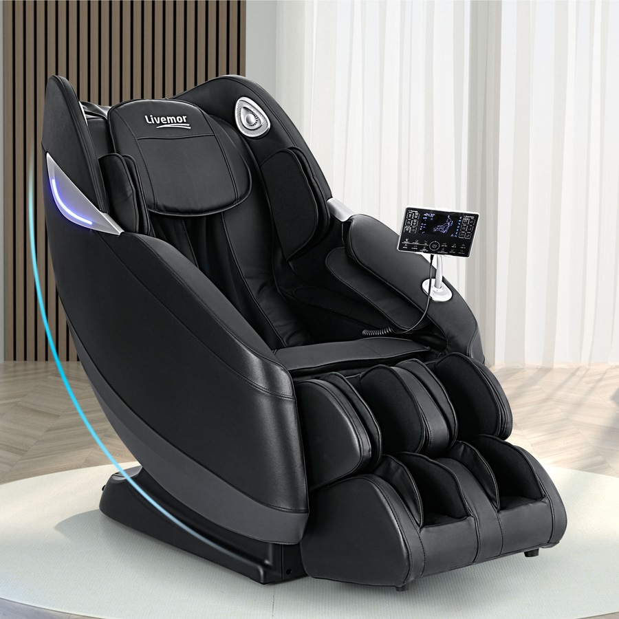 Buy 3D Massage Chair Livemor Electric Recliner Home Massager Flynn ...