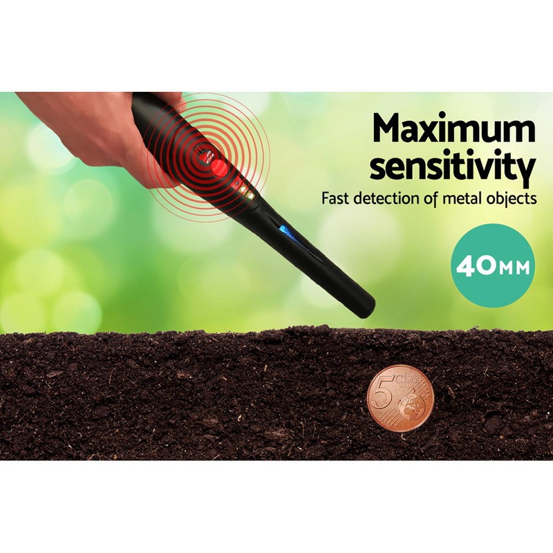 Buy Portable Metal Detector Handheld Waterproof Pinpointer Accurate ...