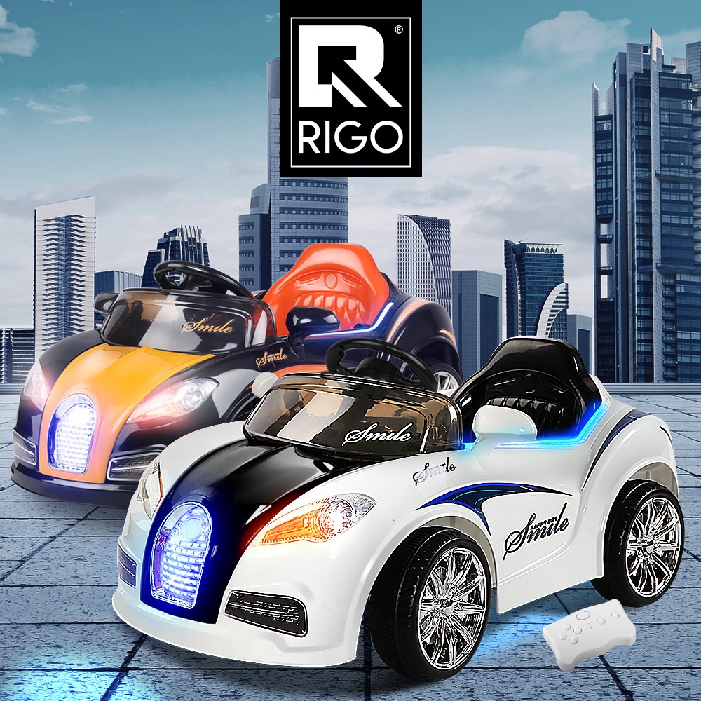 Buy Rigo Kids Ride On Car Electric 12V Battery Remote Control Bugatti ...