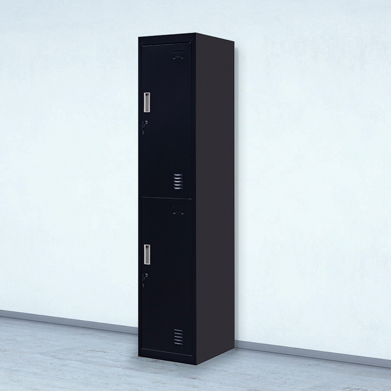 Buy 2-Door Vertical Locker for Office Gym Shed School Home Storage - MyDeal