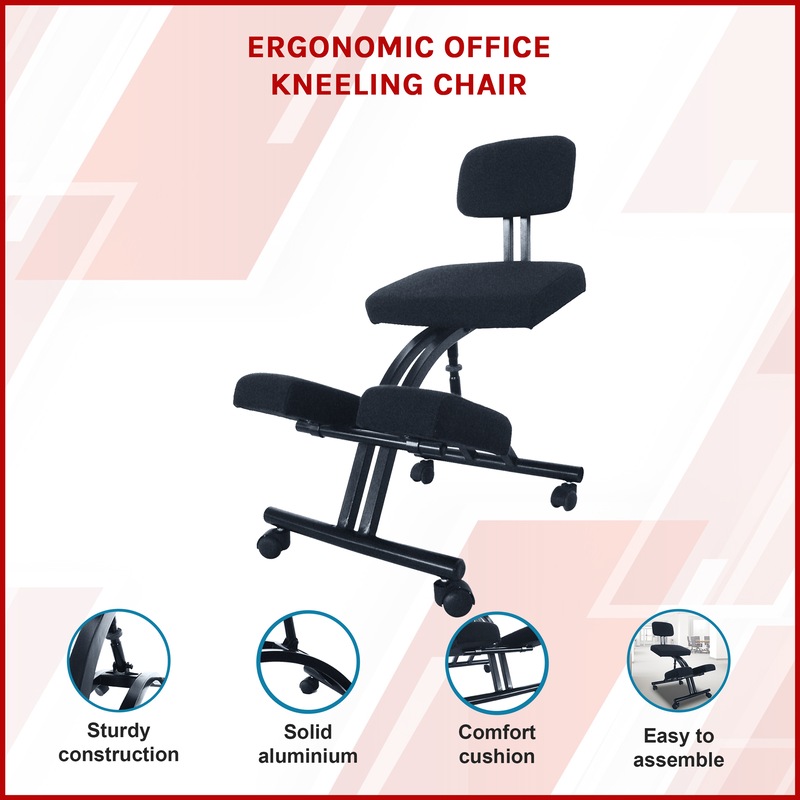 Buy Ergonomic Office Kneeling Chair - MyDeal