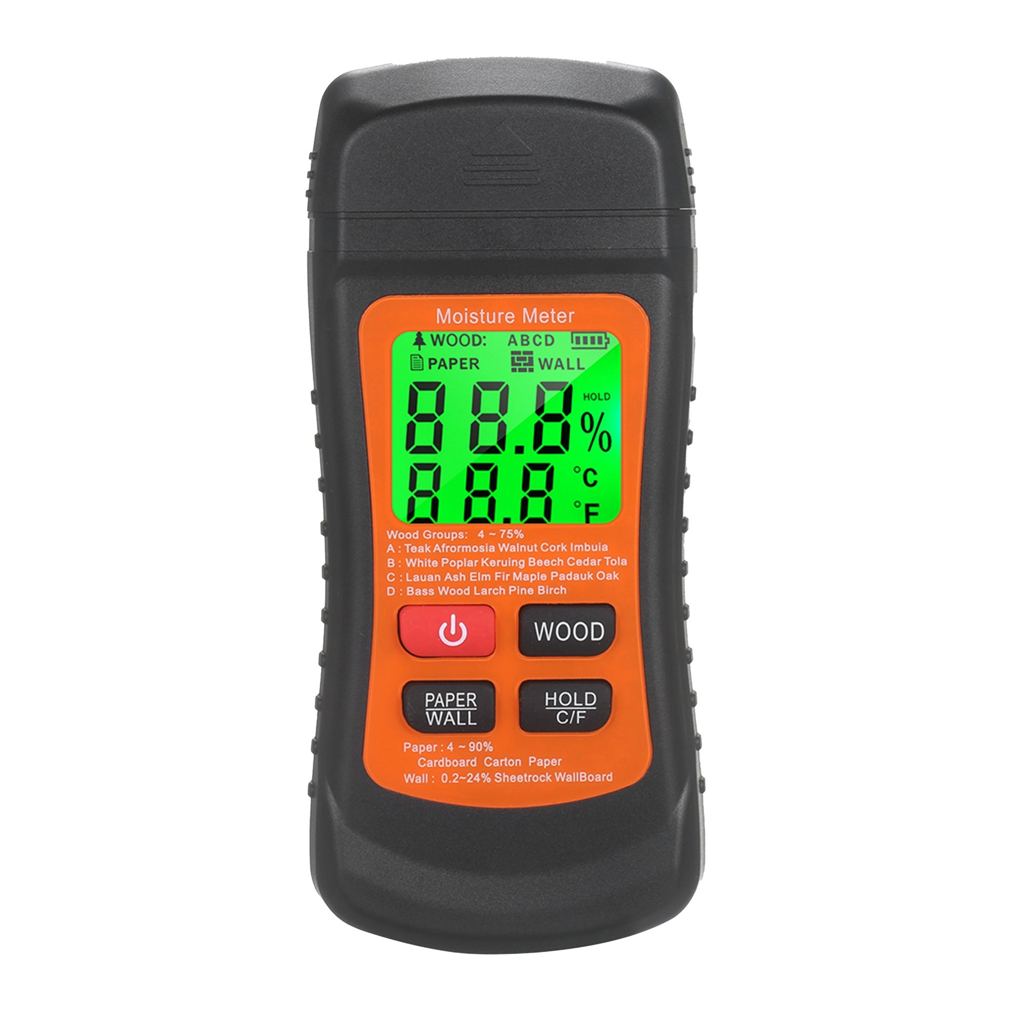 Buy Moisture Meter Wood Masonry Wall & Other Materials Damp Meter ...