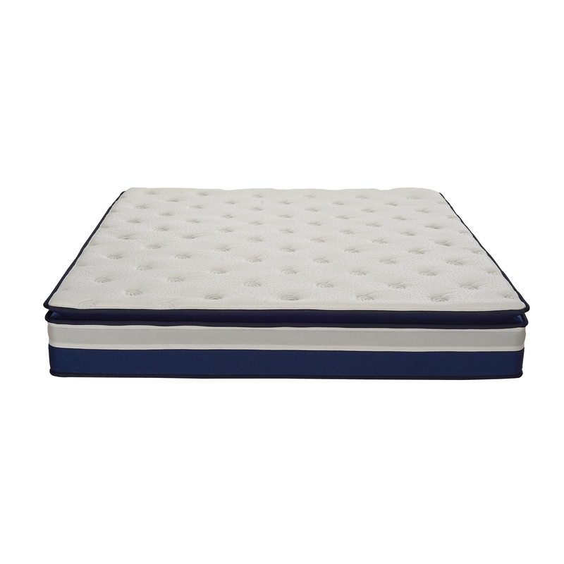 Buy Double Luxury Pocket Spring with Latex Pillow Top 21cm - MyDeal