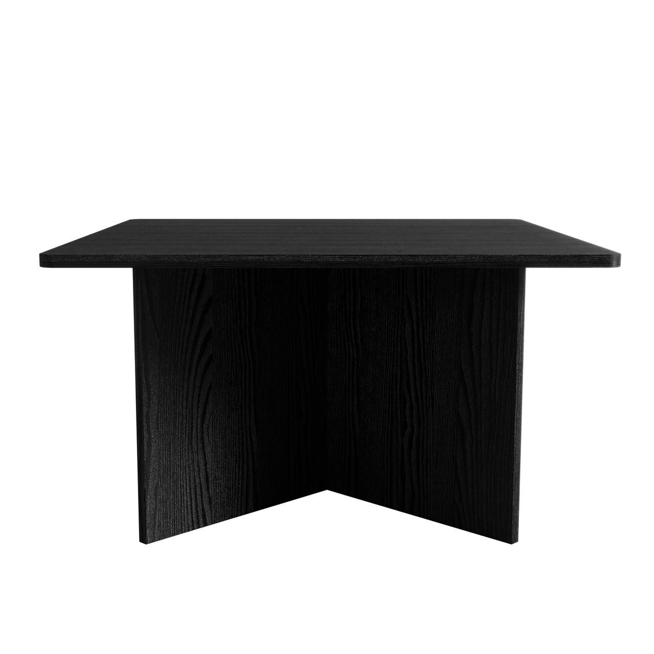 Buy Emelia 80cm Square Coffee Table Black - MyDeal Australia