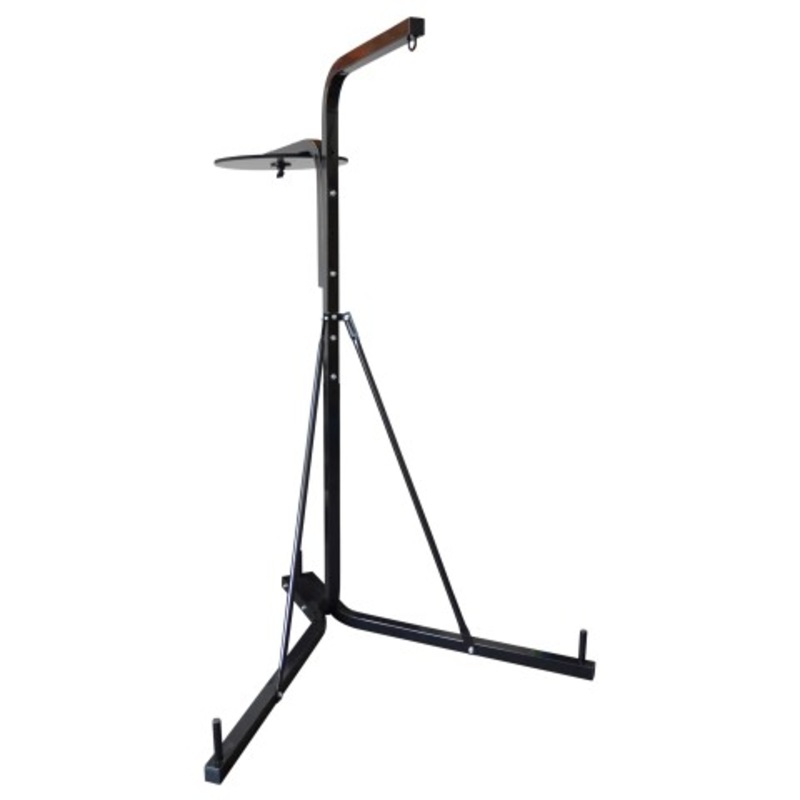 Buy Fitness Metal Boxing Bag & Speed Ball Stand Black - MyDeal